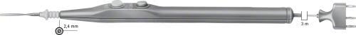 Monopolar electrode handle, 2,4 mm diam., 3 m mm, 12", Aesculap, ACMI ...