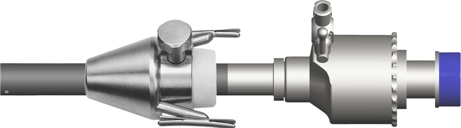 HASSON AUTOMATIC TROCAR SLEEVE Ø 11MM WITH STOPCOCK AND SUTURE HOLDER ...