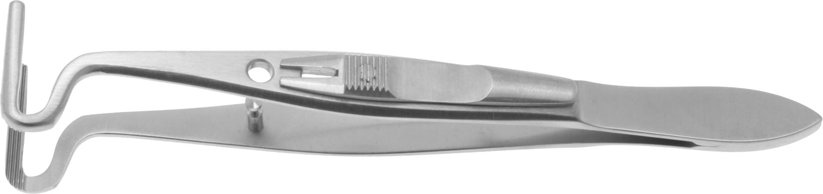 BERKE ENTROPIUM FORCEPS 105MM 20MM LONGITUDINAL GROOVED JAWS WITH ...