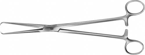POZZI Uterine Dressing Forceps, straight, 255 mm (10"), heavy pattern ...