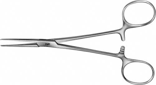KELLY Hemostatic Forceps, straight, 140 mm (5 1/2"), delicate, blunt ...