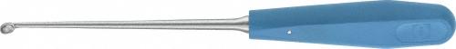 CASPAR Bone Curette, angled upwards, 220 mm (8 3/4"), peek handle, Fig ...